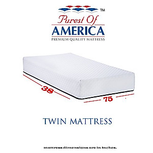 Orthosleep Products 12 Inch Double Layered Memory Foam Mattress Size Full