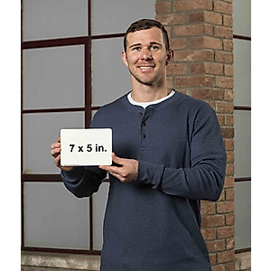 ComplianceSigns.com We Accept [ Visa, Mastercard ] Debit & Credit Label Decal with Symbol, 7x5 in. Vinyl for Dining/Hospitality/Retail