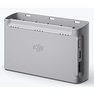 CAMRISE Original DJI Mavic Mini 2 Two-Way Charging Hub and Two Pack Intelligent Flight Batteries (for SE Drone ONLY) Gray