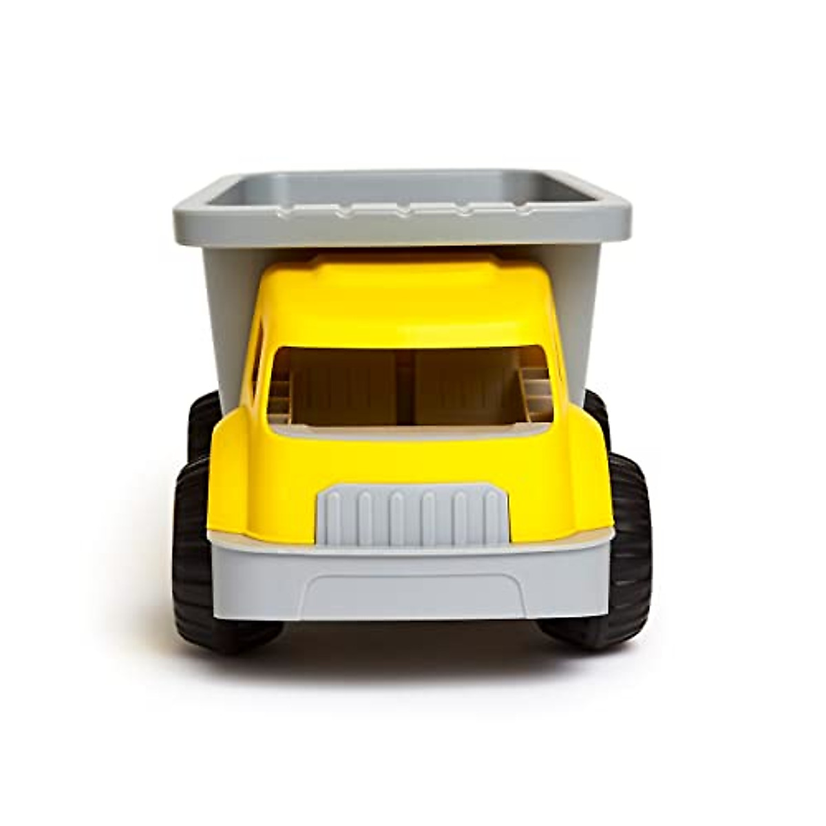 Hape Load & Tote 14.4" Dump Truck| Outdoor & Indoor Vehicle Beach Sand Toy for Toddlers 18M+