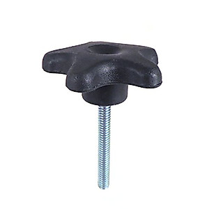 Taytools 774007 Lot 10 each 1/4 20 Male Thread Star Knobs 2 inch Diameter with 2 inch Long Threaded Post