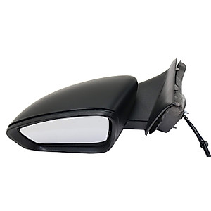 Kool-Vue Mirror Compatible with Chrysler 200 2015-2017 Driver Side Power Non-Folding Non-Heated Memory and Signal Light Paintable