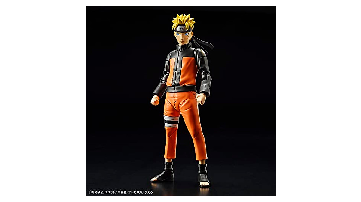 Uzumaki Naruto Model Kit by Bandai Hobby - Build & Display