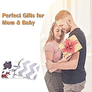 Baby Car Seat Cover, Nursing Cover for Breastfeeding, Baby Carseat Canopy for Boys and Girls, Infant Car Seat Cover, Multiuse Baby Shopping Cart/High Chair/Stroller Covers (Little Bear)