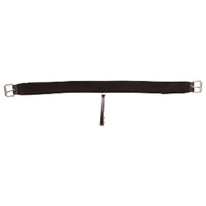 Acerugs BLACK WESTERN LEATHER REAR BACK CINCH SADDLE CINCHES FLANK CINCH BACK GIRTH HORSE TACK (Standard Horse)