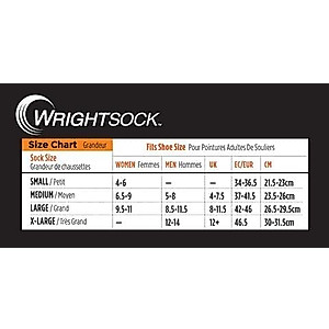 Wrightsock Women Specific Coolmesh II Blister Free Socks - Lightweight, Breathable for All Day Travel Lt. Grey/Plum, Medium