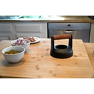 Cuisinart CGPR-222 Stuff Cast Iron Burger Press