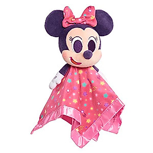 Disney Junior Music Lullabies Lovey Blankies, Minnie Mouse, Soft Fabric