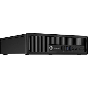 HP EliteDesk 800 G1 Desktop Mini Business PC Intel Quad-Core i5-4590s (3.0GHz) 8GB RAM 500GB HDD Windows 10 Pro 64-Bit WiFi (Renewed)