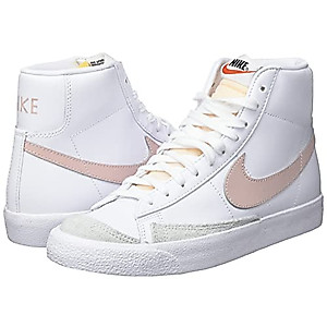 Nike Women's Gymnastics Shoes, White Pink Oxford Black Summit White, 6.5 AU