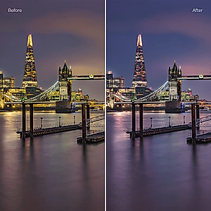 K&F Concept 82mm Clear-Natural Night Filter Light Pollution Reduction Filter for Night Sky/Star (Nano-X Series)