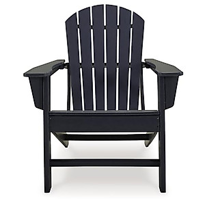 Signature Design by Ashley Sundown Treasure Cottage Weather Resistant Outdoor Adirondack Chair, Black