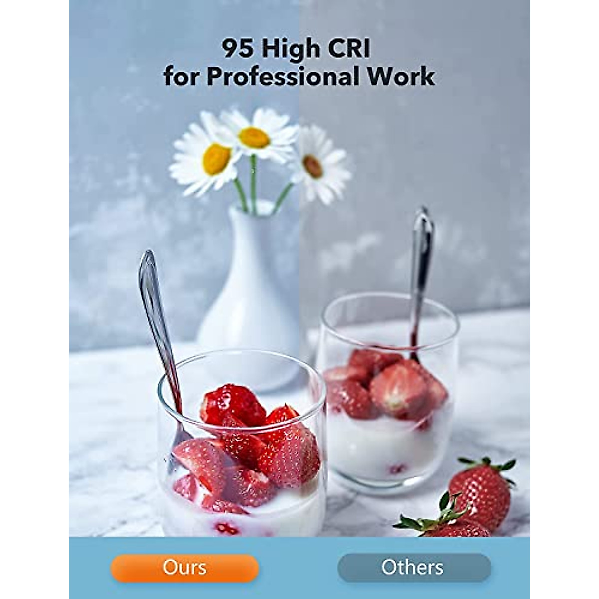 14" Selfie Ring Light, Ring Light with Stand Features 78" Extendable Tripod and 2 Phone Holders, Dimmable LED Ring Light for Makeup Studio Portrait YouTube Vlog Video Recording