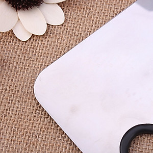 Goege Pro Stainless Steel Cosmetic Makeup Palette Spatula Tool (L5.9*W3.9 inch)
