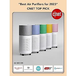CleanForce Air Purifiers for Home Large Room Up to 2550 ft², HEPA Air Purifier Air Cleaner with WIFI for Dust, Allergens, Pollen, Pet Hair Dander, Odors, Asthma & Allergy Friendly Certified, Rainbow