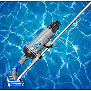 The VacDaddy Portable Pool Vacuum with NO Battery Required! Plug It in and Just Vac It! Residential and Commercial Pool Cleaner, Heavy Duty Professional Power, for Inground & Above Ground Pools