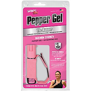 Sabre Maximum Strength Red Pepper Gel with UV Marking Dye and Adjustable Strap Runner Series