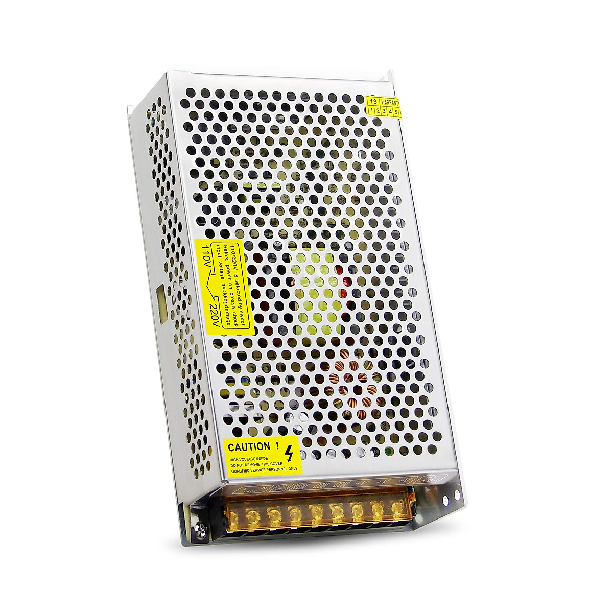 Aclorol 5V 40A 200W Power Supply 110V / 220V AC to DC 5V 40amp Universal Power Converter Transformer Driver Adaptor for WS2812B WS2813 2812 LED Strip Pixel CCTV Camera Security System Laptop Project