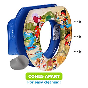 Disney Jake and The Never Land Pirates "Treasure Awaits" Soft Potty, Blue