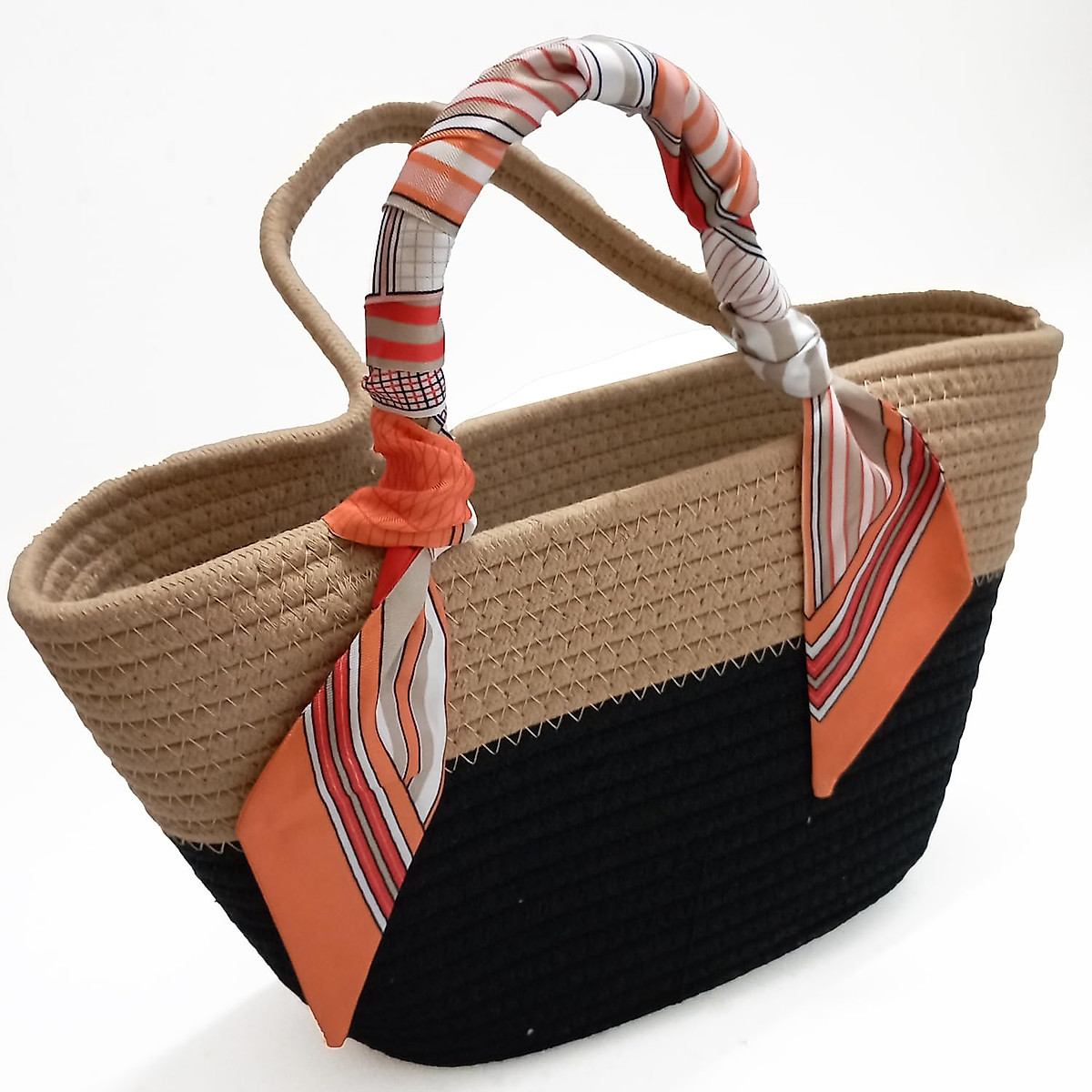 jeunecheval Purse Scarf for Women Bag Scarf Handbag Handle Accessory