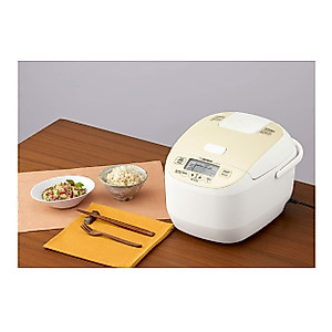 Zojirushi NL-DCC18CP Micom Rice Cooker and Warmer (Pearl Beige, 10 Cups)