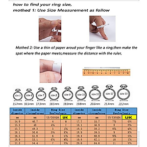 Atylyk Moissanite Engagement Ring Wedding Promise Gold-plating Sterling Silver Rings for Women (8)