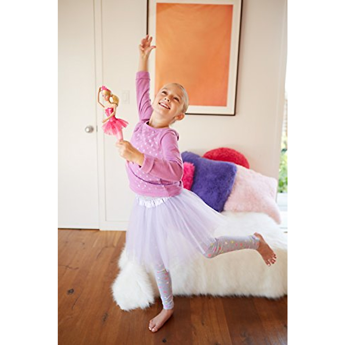 Barbie Fairytale Ballerina Doll, Pink