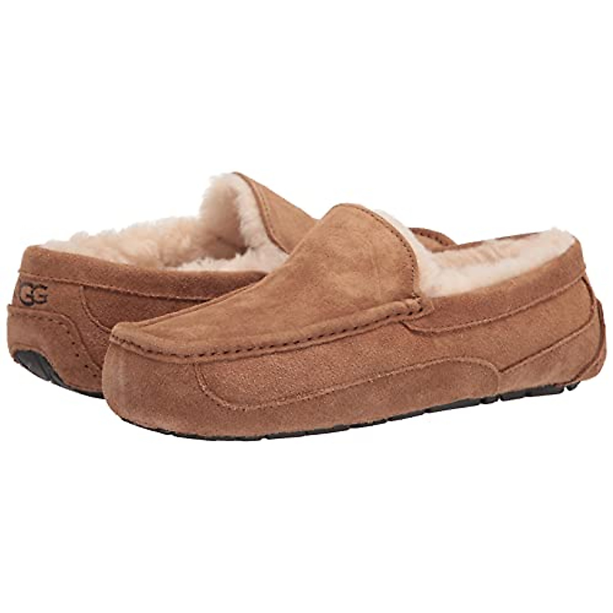 UGG Men's Ascot Slipper, Chestnut, 10 M US