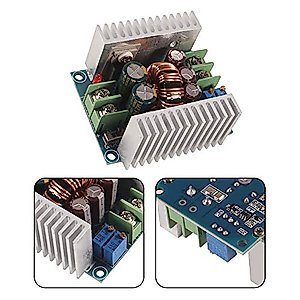 D-FLIFE 20A 300W CC CV Step Down Module Adjustable DC 6-40V to 1.2-36V Voltage Regulator Buck Converter Constant Current Power Supply Module (2pcs)