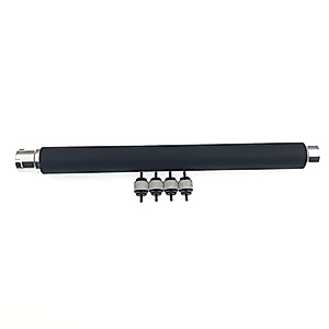TJPARTS Heat Upper Fuser Roller + Cleaner Pinch Roller S Compatible with Brother HL-4140 HL-4150 HL-4570 MFC-9055 MFC-9460 MFC-9465 MFC-9560 MFC-9970 HL-L8250 HL-L8350 HL-L9200 HL-L8600 HL-L8850