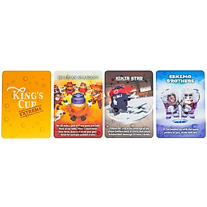 Lost Boy Entertainment King’s Cup Extreme - Party Games - Card Games for Adults - Drinking Games - Game Night - Date Night - Couples Games - Travel Games - Laugh and Drink - Get Buzzed