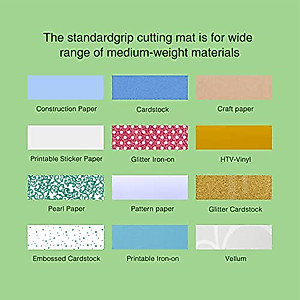 Funnycut Standardgrip Cutting Mat 12x12 for Cricut Maker 3