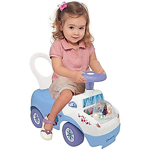 Disney Frozen II Lights N' Sounds Activity Ride-On, Large