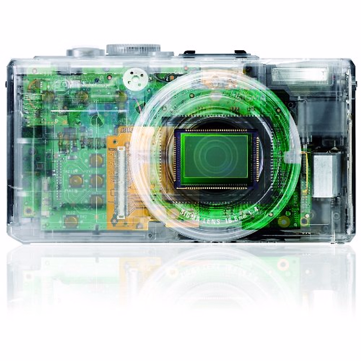 Sigma DP1x 14MP FOVEON CMOS Sensor Digital Camera and 2.5 Inch LCD