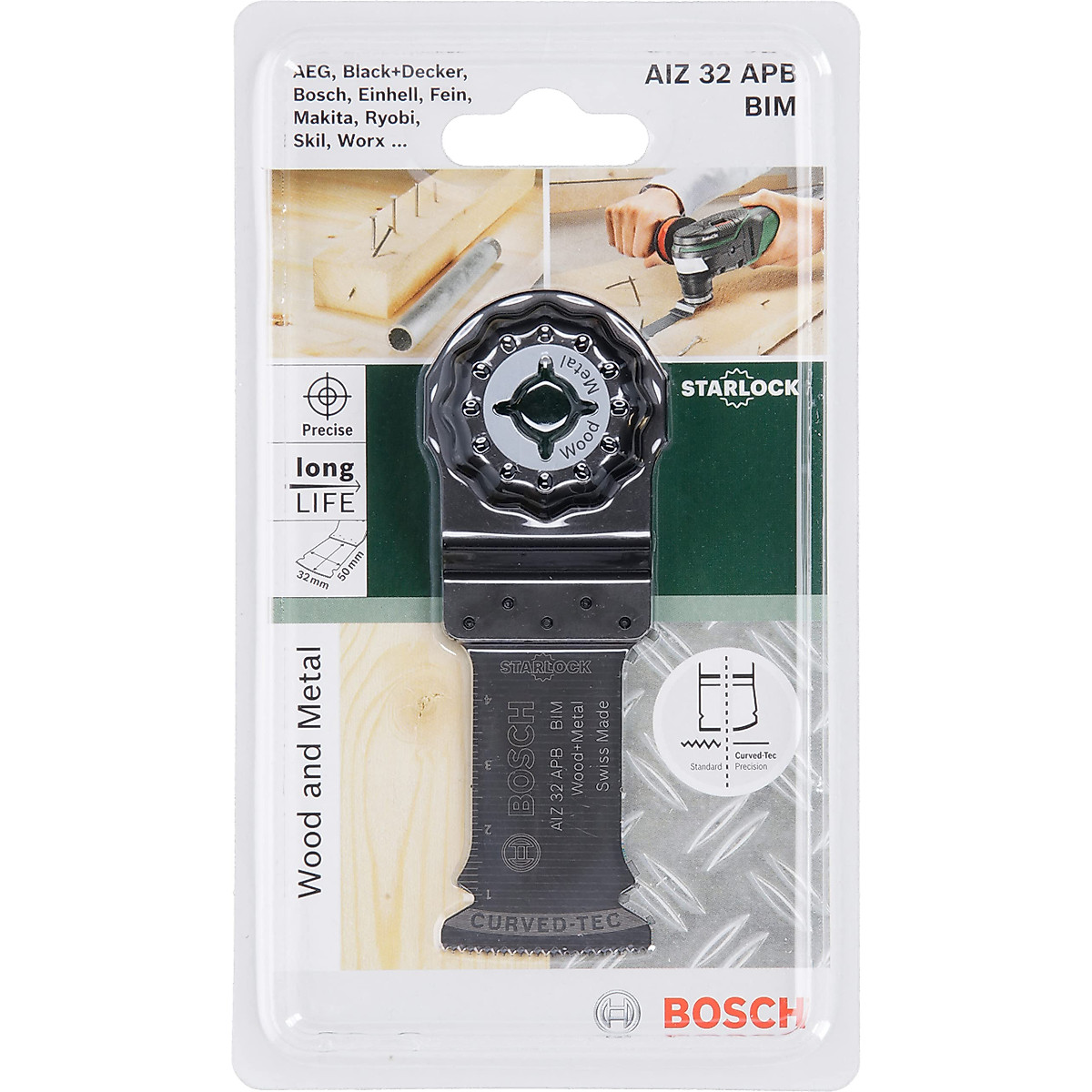 Bosch 2609256945 Plunge Cut Saw Blade "Aiz 32 Apb" 32mm