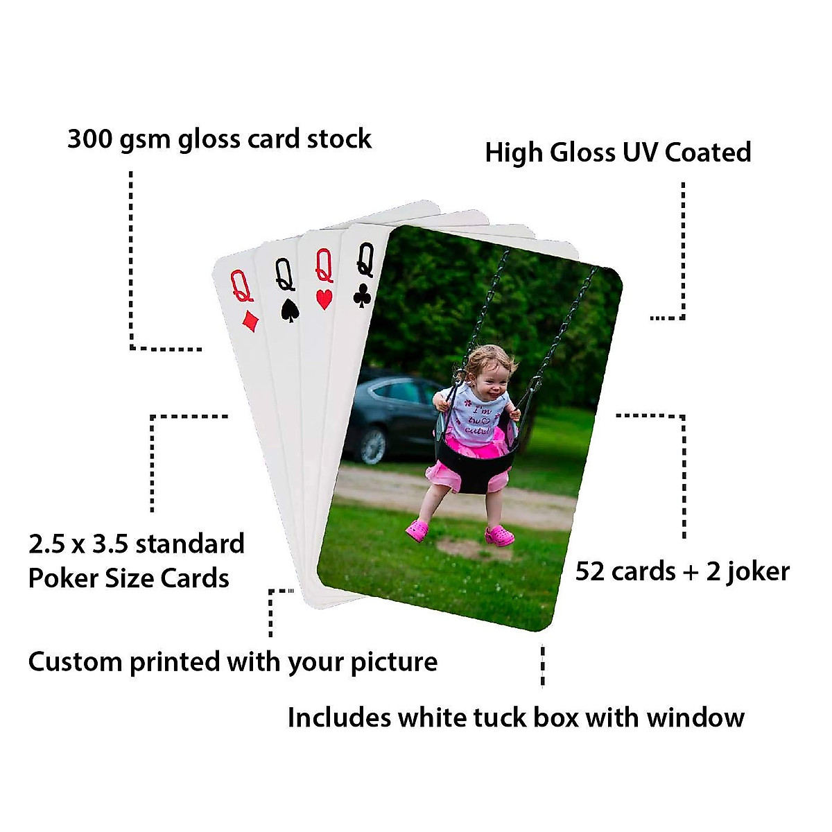 Playing Cards (Poker Size Deck) (1 Deck)