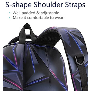 BLUEFAIRY Kids Backpack for Boys School Bookbags for Elementary Primary Middle School Bags Book Bags for Teenagers Adolescentes Back to School Gifts Mochilas para Niños Aged 8-10 Soot Black