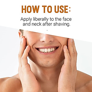 Woody's Aftershave, Soothing Post-Shave Tonic for Men With Aloe Vera, Calendula, Chamomile, and Monoi Oils, 6.3 Fl Oz