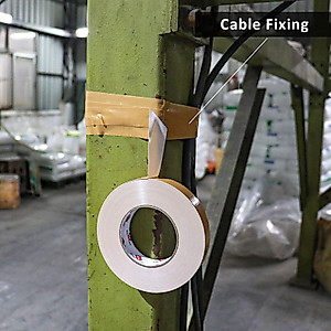 BOMEI PACK Colored Duct Tape,Small Roll,1 inch x 60 Yards,Heavy Duty Waterproof Duct Tape,No Residue,Tear by Hand,9 Mil Industrial Grade StrongTape for Repair,Crafts & Home Improvement (Tan)