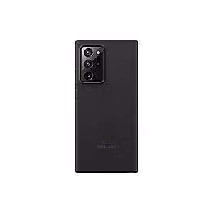 SAMSUNG Galaxy Note20 Ultra 5G Case, Silicone Back Protective Cover - Black (US Version) (EF-PN985TBEGUS)