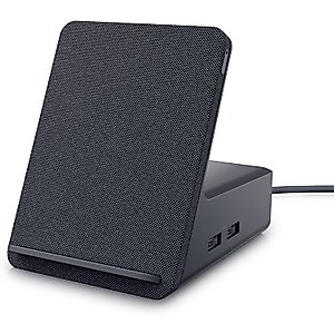 Dell HD22Q Dual Monitor Docking Station with Wireless Charging Stand, USB-C, HDMI and DisplayPort - HD22Q