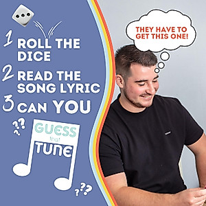 Boxer Gifts Sixties Guess That Tune Music Card Games for Adults and Families | Song Lyrics Game Night - Name The 60’s Song for Music Lovers & Sixties Trivia Themed Nostalgia Gift