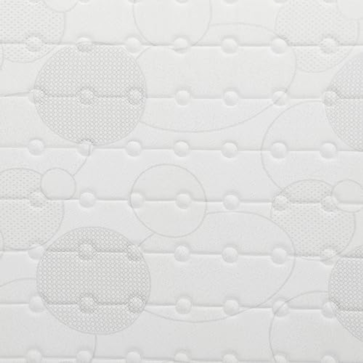 Flash Furniture Capri Comfortable Sleep 13 Inch Euro Pillow Top Hybrid Pocket Spring Mattress - Full - CertiPUR-US Certified Foam - Mattress in a Box, White