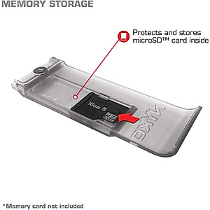 Nyko Kick Stand Multi-Pak - 3 Various Color Replacement Kickstands with Built-In SD Card Storage for Nintendo Switch
