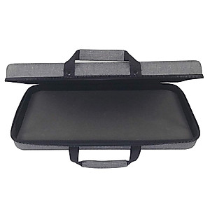 Clutch CL-E221304GY Premium Multipurpose/DJ Controller EVA Case with Cushion 22" W x 13" H x 4" L - fits DDJ-SB3 DDJ-400