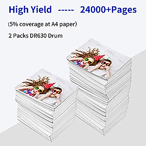 JetSir Compatible Drum Unit Replacement for Brother DR630 DR-630 DR 630,Use for Brother TN660 TN630 for HL L2300D L2340DW L2380DW L2360DW L2320 DCP L2540DW L2520DW MFC L2700DW L2720DW L2740DW Printer