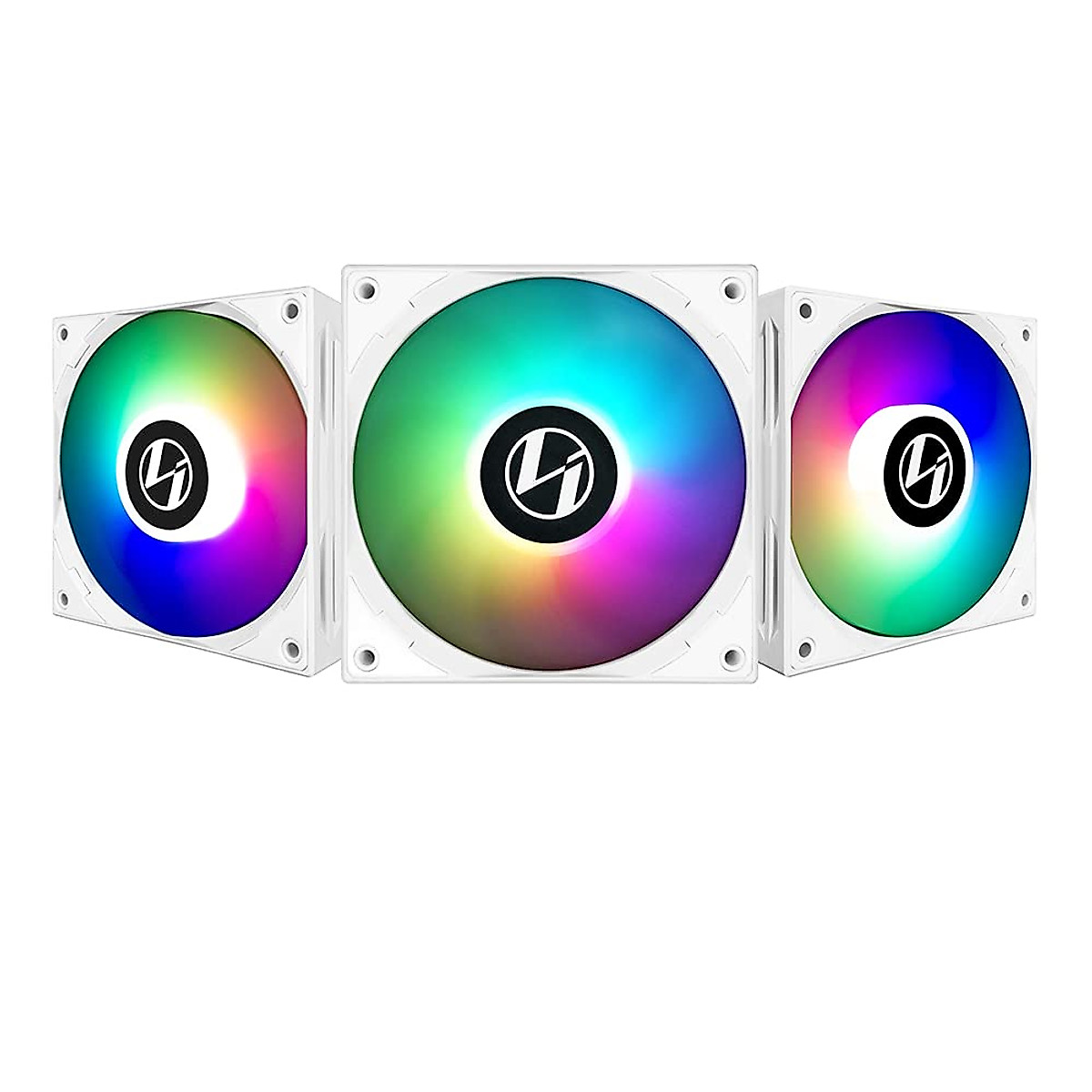 Lian Li ST120-3W White 3 Pack, ARGB 120mm LED PWM, with Fan Controller