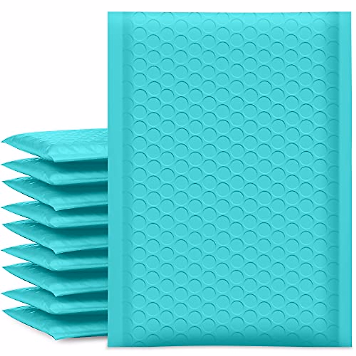 UCGOU Bubble Mailers 6x10 Inch Teal 25 Pack Poly Padded Envelopes Small Business Mailing Packages Opaque Self Seal Adhesive Waterproof Boutique Shipping Bags for Jewelry Makeup Supplies #0