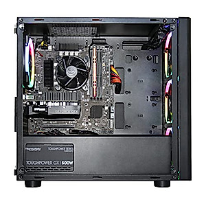 ZOTAC Gaming MEK Hero G1 I1416FV Gaming PC Desktop Intel 11th Gen Core i5 11400F, GeForce GTX 1650 4GB, 8GB 3200 MHz DDR4, 500GB M.2 NVMe SSD, WiFi + Bluetooth, RGB ‎- GH1650I1400F01BA-U-W11