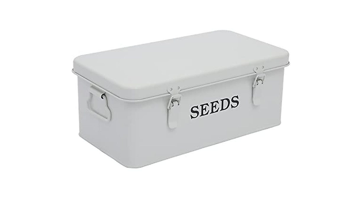 Xbopetda Metal Seed Saving Box | Seed Storage Organizer